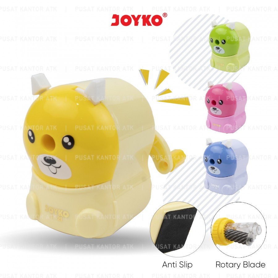 Jual Rautan Meja Putar Joyko A21 Motif Kucing Pengserut Serutan ...