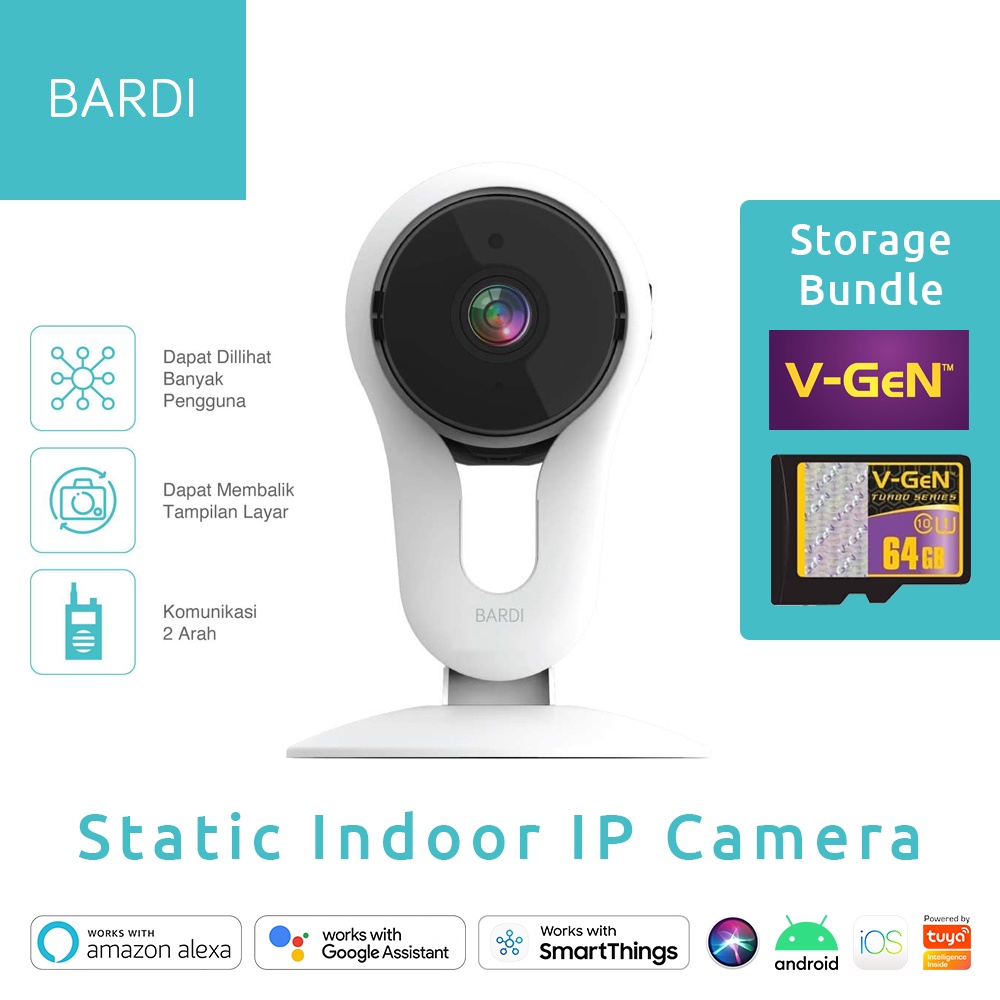 Jual BARDI IP Camera Static Indoor Exclusive Security Smart Home WiFi ...