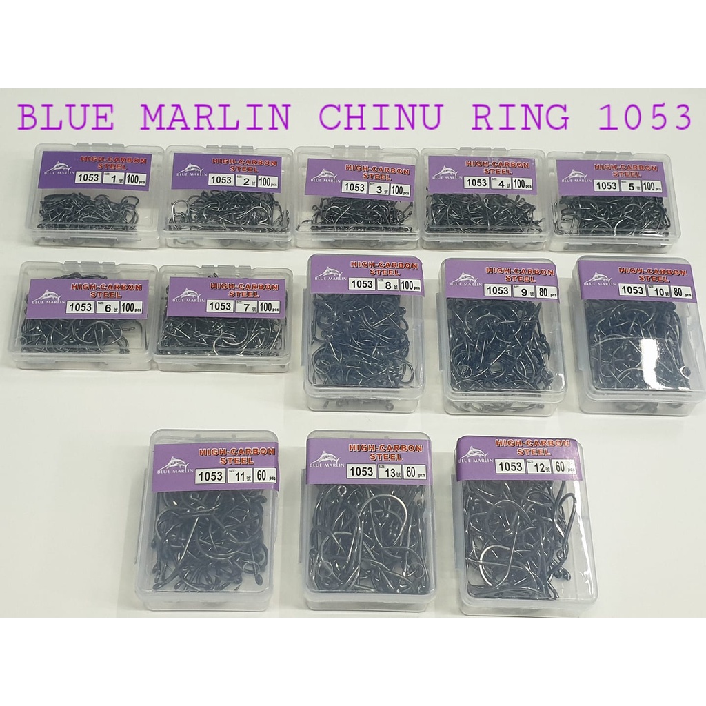 Jual MATA KAIL BLUE MARLIN CHINU RING 1053 (HIGH CARBON STEEL) | Shopee ...