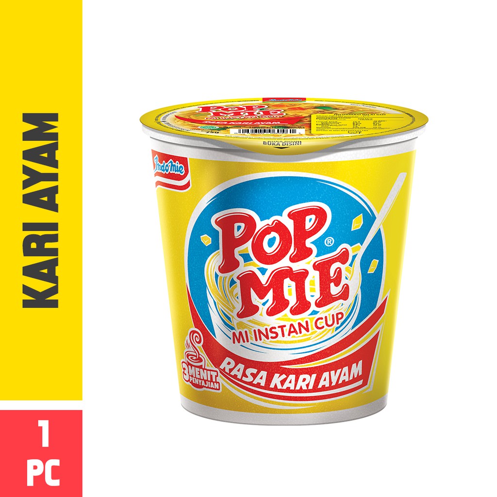 Jual Pop Mie Kuah Rasa Kari 1pc 75g | Shopee Indonesia