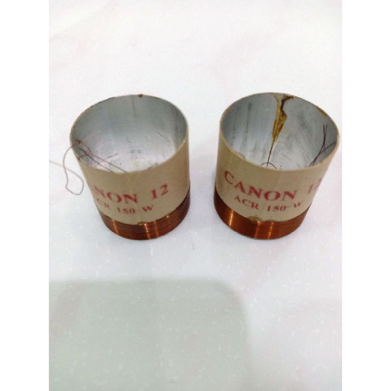 Jual SPOOL VOICE COIL SPEAKER CANNON/ACR 12", +/-31MM & UNIVERSAL ...