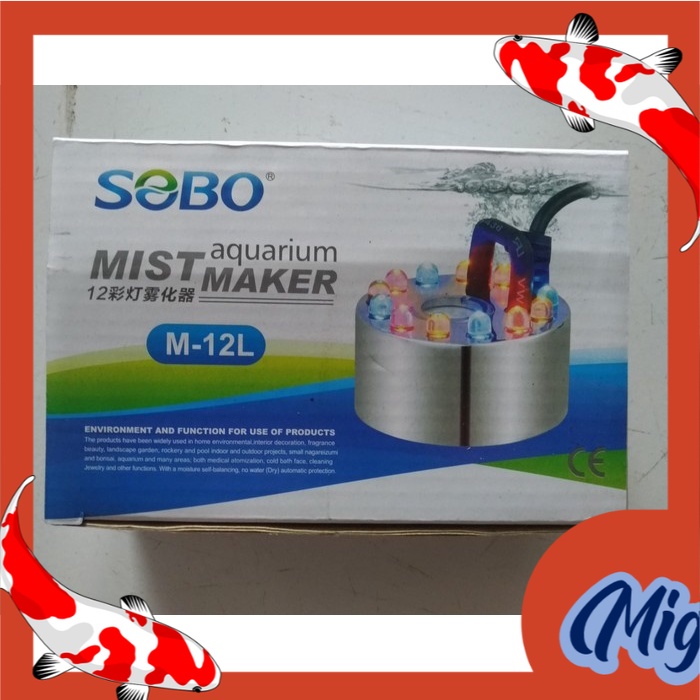 Jual Aquarium mist maker Sobo M 12L | Shopee Indonesia