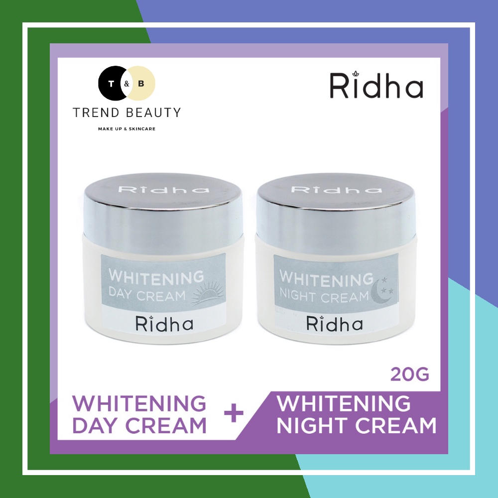 Jual RIDHA Whitening Day - night Cream | Shopee Indonesia