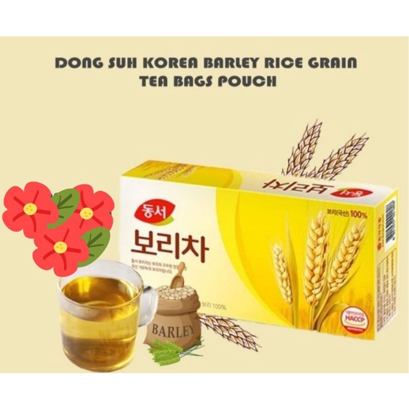 Jual Korean Dongsuh Barley Tea Teh Sehat Korea Teh Celup Gandum Korea ...