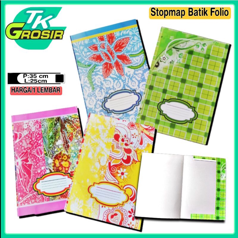Jual stop map batik/map kertas folio/stop map batik folio | Shopee Indonesia