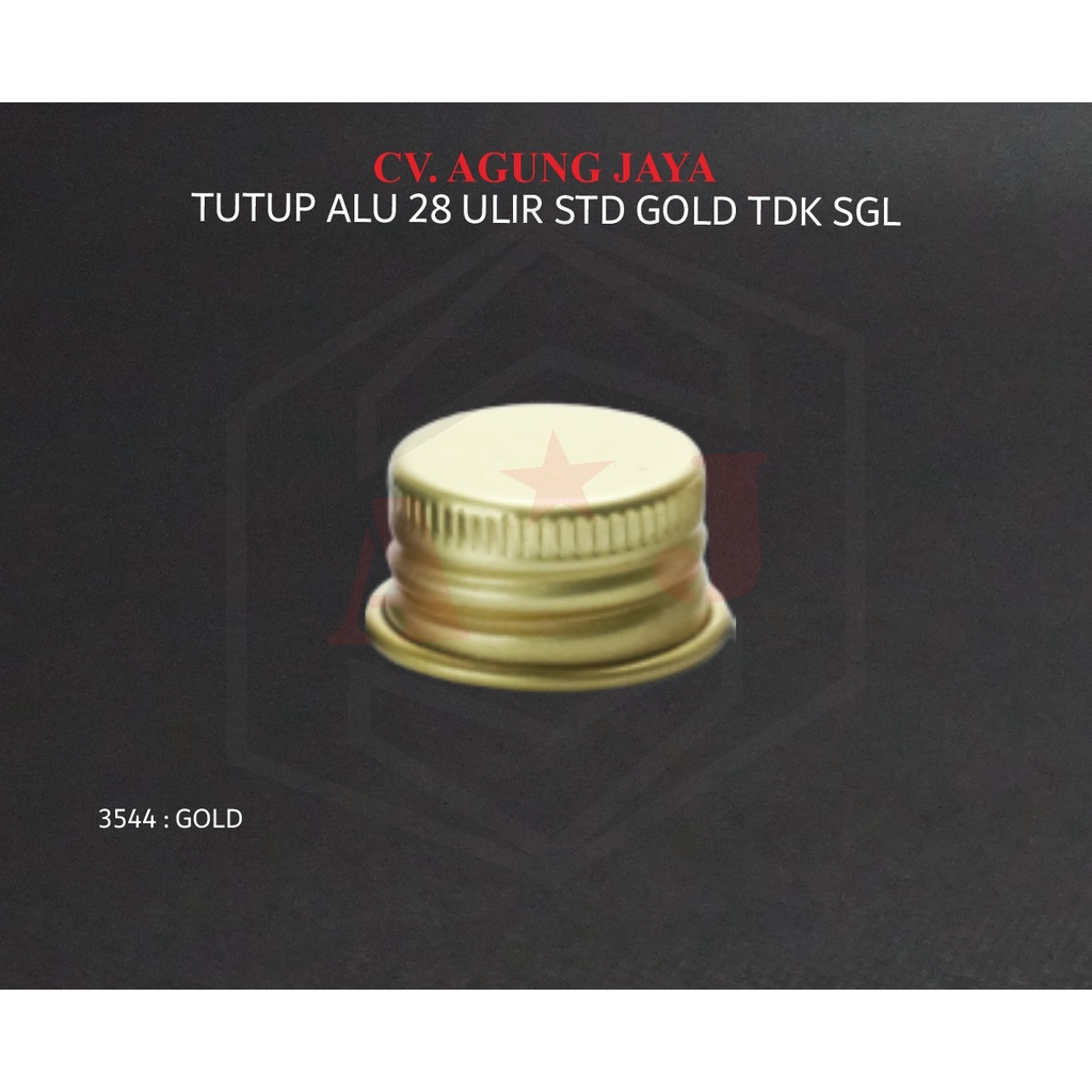 Jual Tutup Aluminium/D 28 /Tutup Obat /Tutup Marjan/YK | Shopee Indonesia