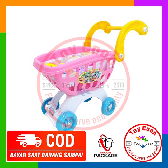 Jual MAINAN ANAK PEREMPUAN TROLI BELANJA MAINAN ANAK TROLLEY STROLLER ...