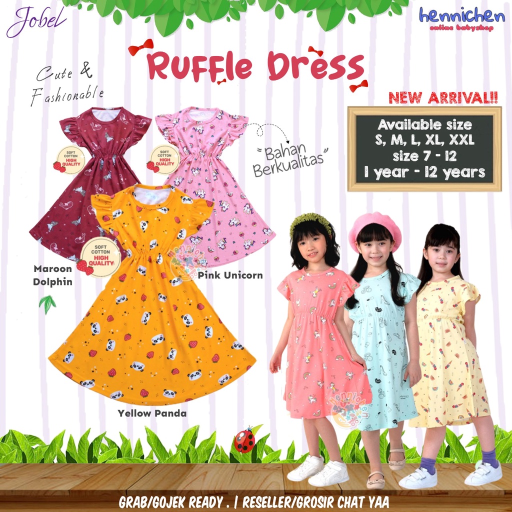 Jual KAZEL x ZEBE RUFFLE DRESS MOTIF BAJU ANAK PEREMPUAN DRESS ANAK ... Jual KAZEL x ZEBE RUFFLE DRESS MOTIF BAJU ANAK PEREMPUAN DRESS ANAK ...