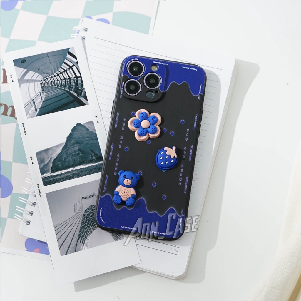 Jual Softcase Macaron [3D-4] Timbul VIV0 Y16 Y35 2022 Y01 Y75 5G T1 5G ...