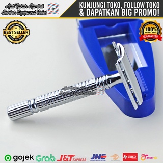 Jual Razor Blade Pisau Cukur Kumis Jenggot Model Jadul Isi Silet Untuk ...