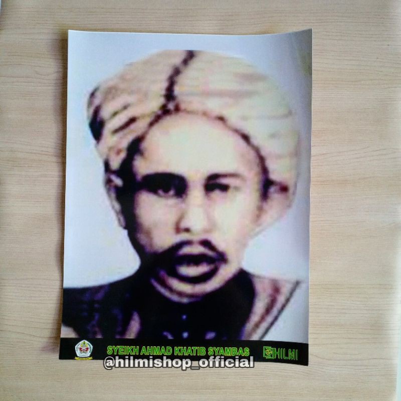 Jual Foto Syekh Ahmad Khotib Syambas RA. 12R (30X40 cm) | Shopee Indonesia