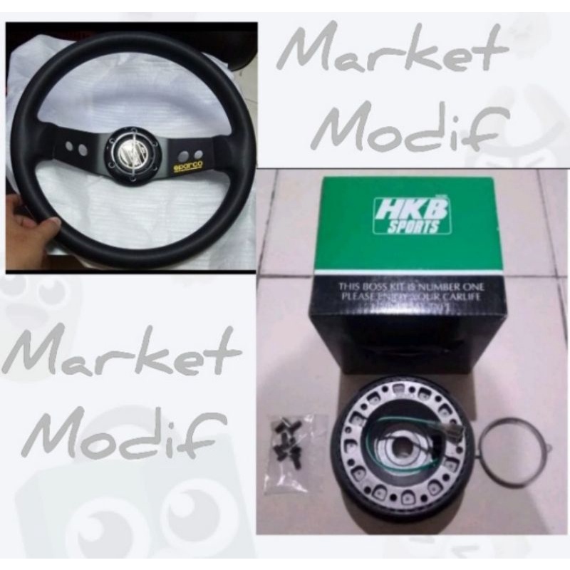 Jual Paket Stir Racing + Bosskit Mobil Kijang Kapsul LGX Kijang 2000 ...