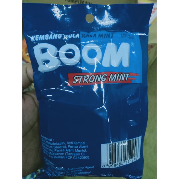 Jual BOOM SAK STRONG MINT 90 GR (per 5 pack) | Shopee Indonesia