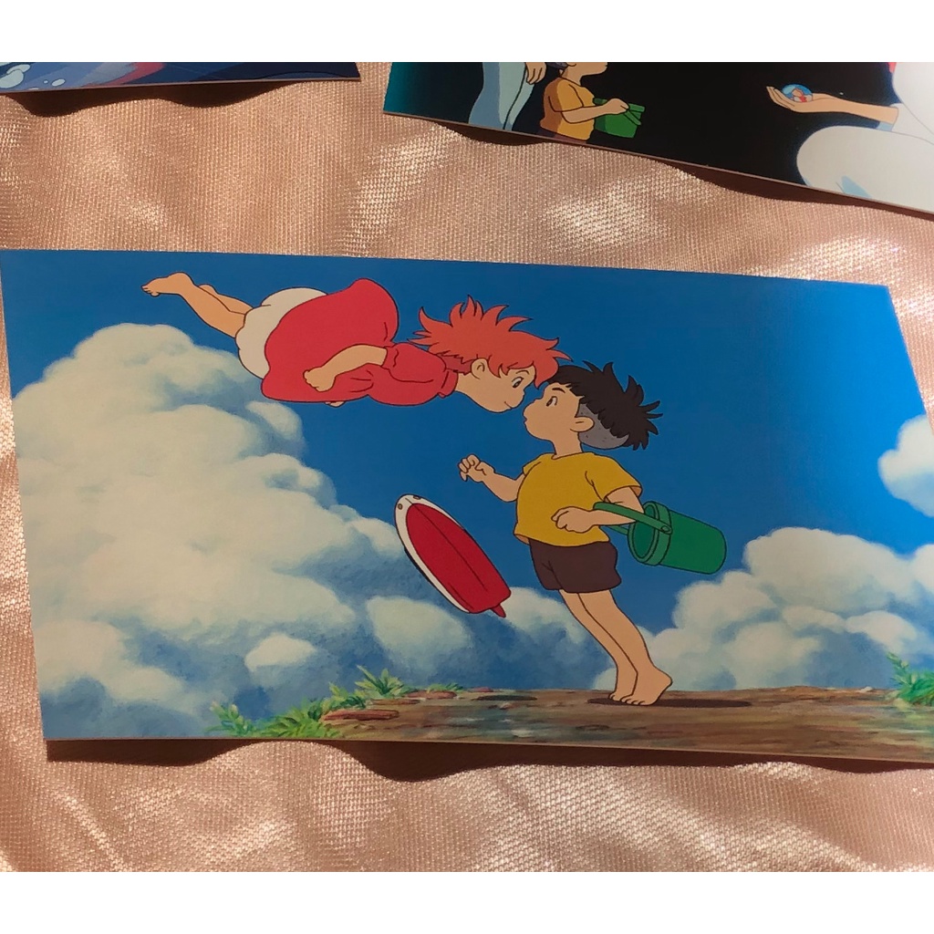 Jual Studio Ghibli Official Postcard Sharing - Ponyo | Shopee Indonesia