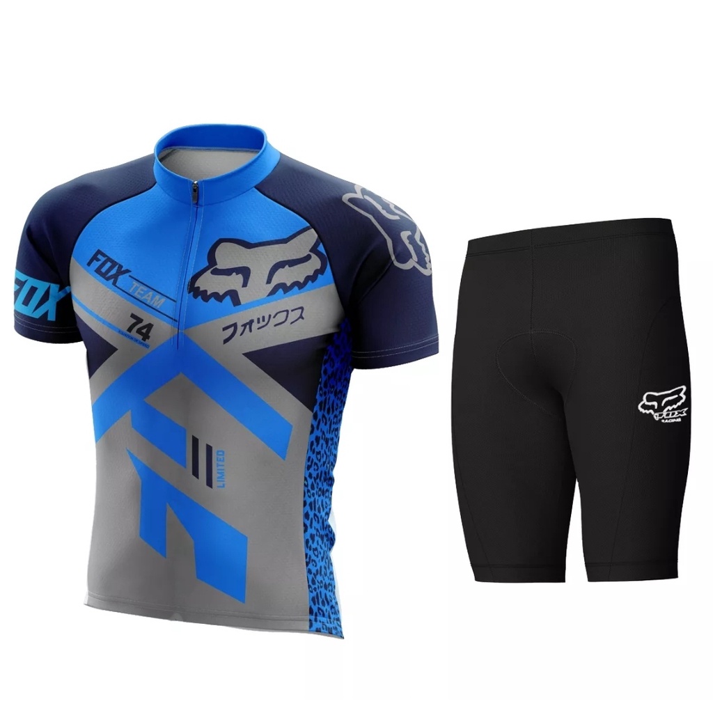 Jual Jersey Sepeda Set Kaos Sepeda dan Celana Sepeda Roadbike MTB Baju ...