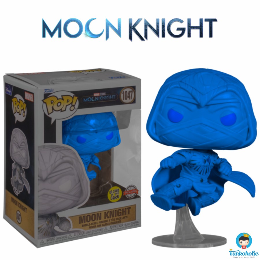 Jual Funko POP! Marvel Moon Knight - Moon Knight Jumping (Glow in the ...