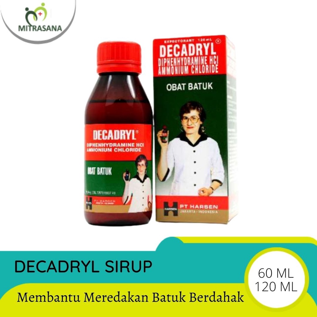 Jual Decadryl Sirup 60 ML / 120 ML | Shopee Indonesia