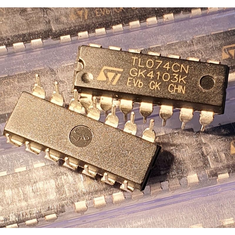 Jual IC TL074 TL074 Original ST sesuai Gambar | Shopee Indonesia