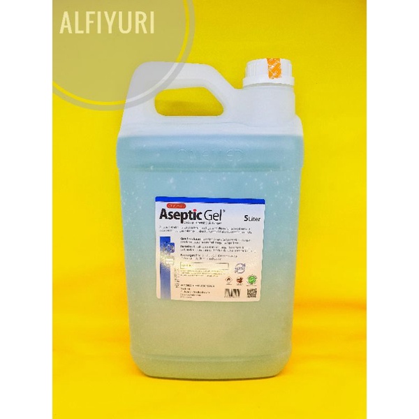 Jual REFILL ASEPTIC GEL ONEMED 5 LITER / ASEPTIC GEL ONE MED 5LT JERIGEN | Shopee Indonesia