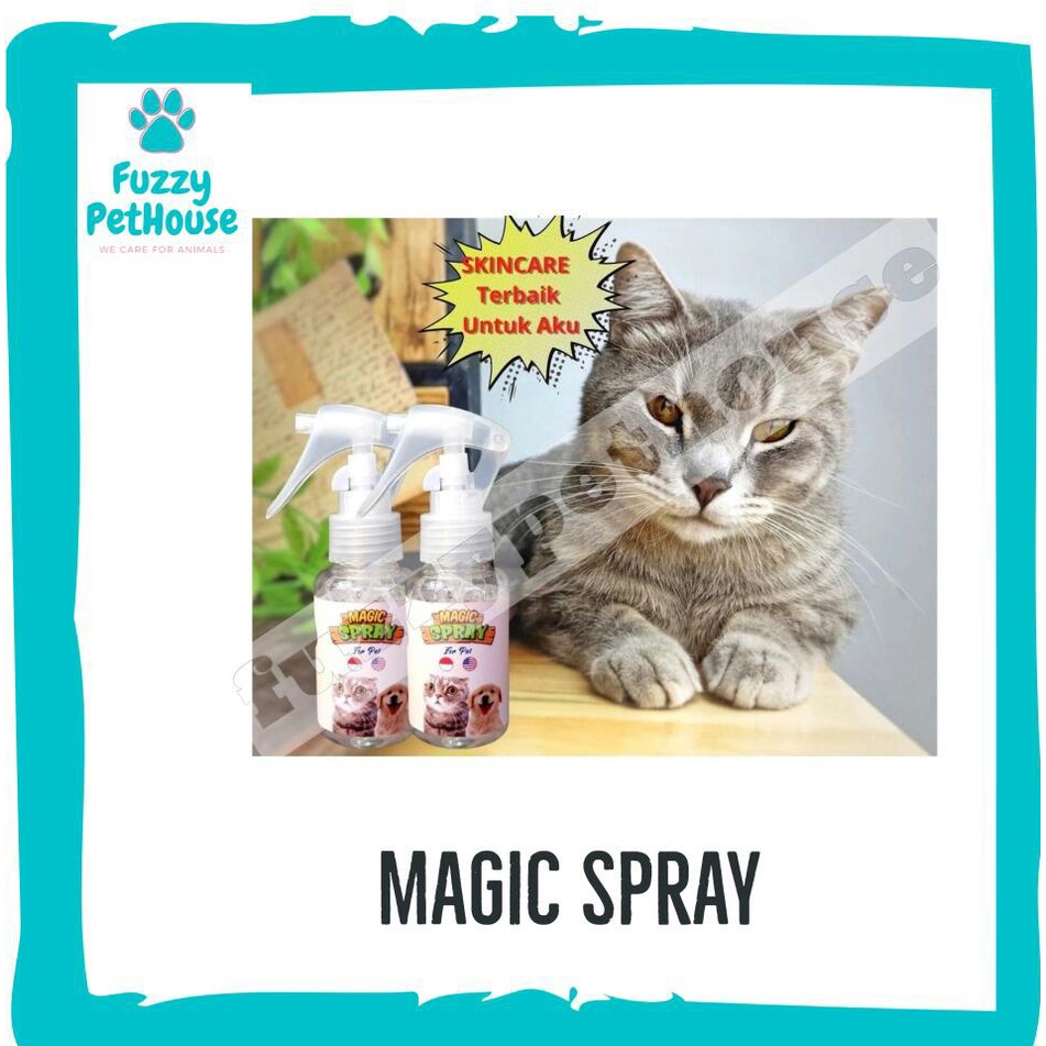 Jual Magic Spray Obat Spray Kucing Obat Kutu Jamur | Shopee Indonesia