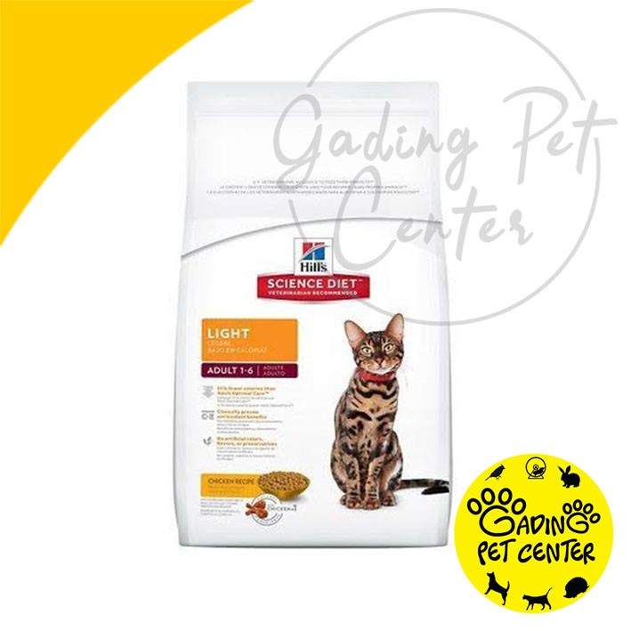 Jual Science Diet Feline Adult Light 2kg | Shopee Indonesia