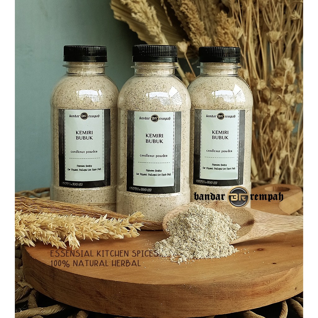 Jual KEMIRI BUBUK (CANDLENUT POWDER) | Shopee Indonesia