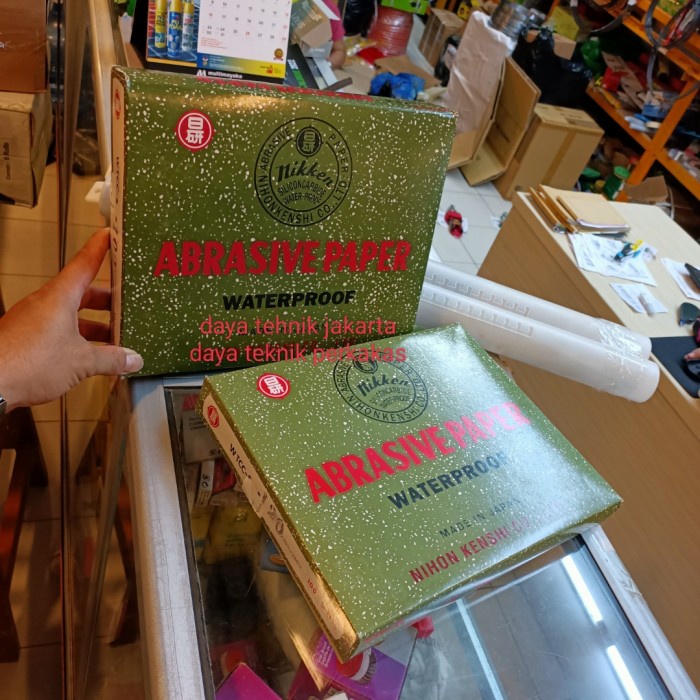 Jual amplas nikken #2000 - amplas Duco nikken 1 pak 100pcs Made in ...