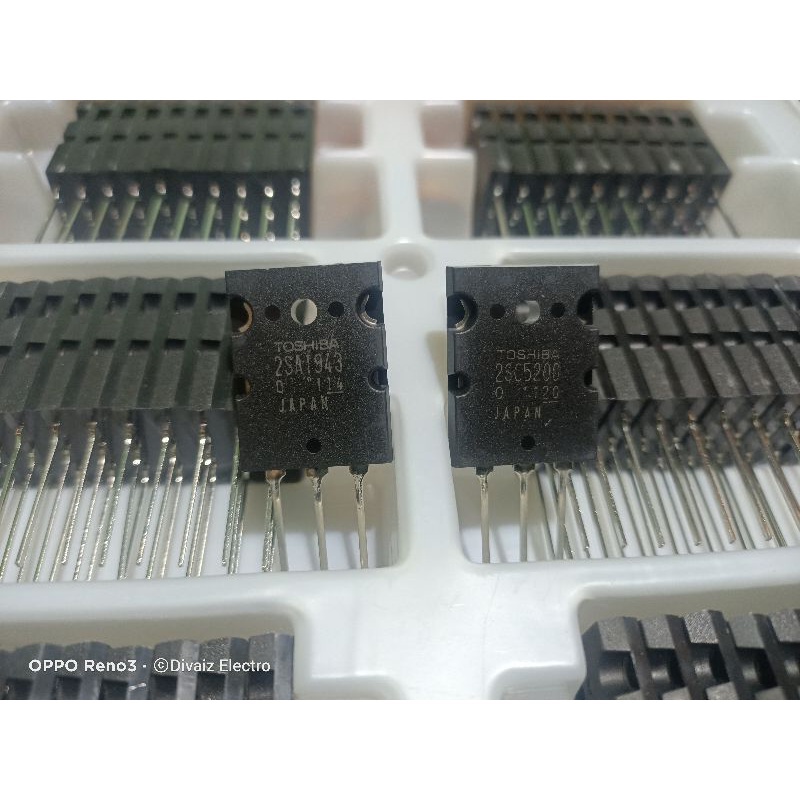 Jual Transistor SUPER 0ri Japan Thosiba 2SC5200/2SA1943 belakang KUSAM ...