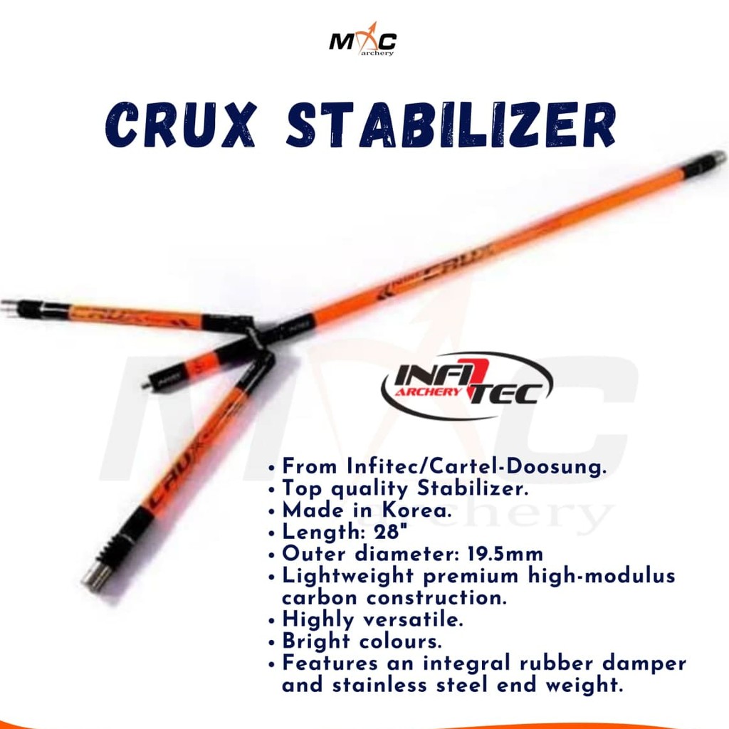 Jual Infitec Crux Carbon Premium Stabilizer - stabiliser busur panahan ...