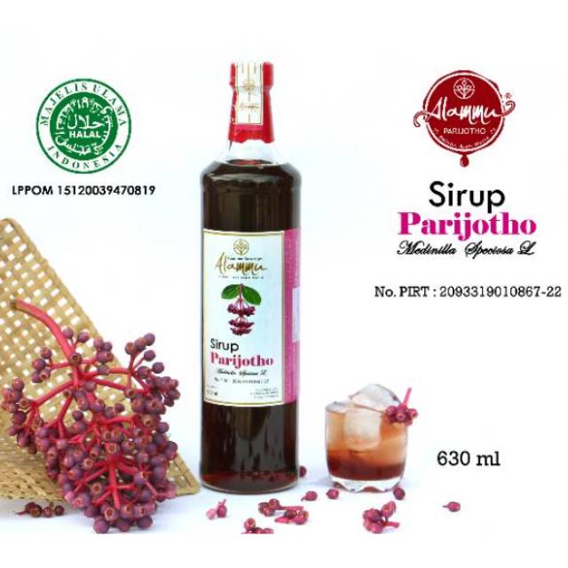 Jual Sirup Parijotho Alammu 630 ml | Shopee Indonesia