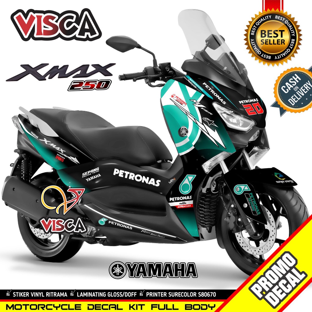Jual Decal XMAX 250 Full Body Dekal XMAX 250 Stiker XMAX 250 Variasi ...