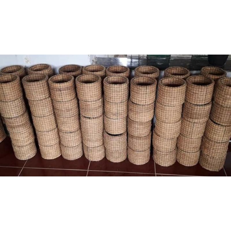 Jual pot bunga serabut kelapa bulat duduk | Shopee Indonesia