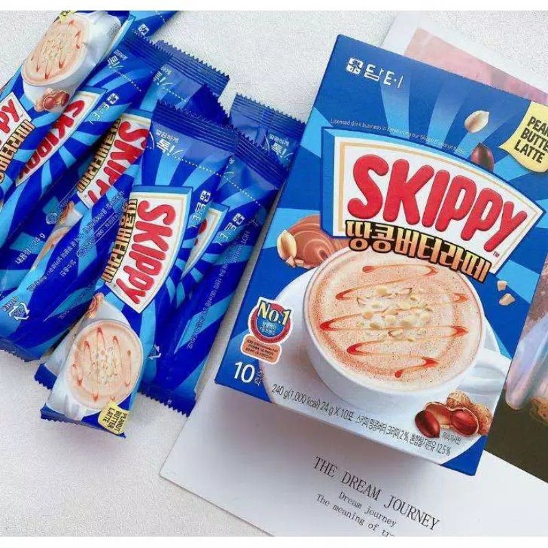 Jual Skippy Peanut Butter Late Bubuk Minuman Made In Korea Per Sachet ...