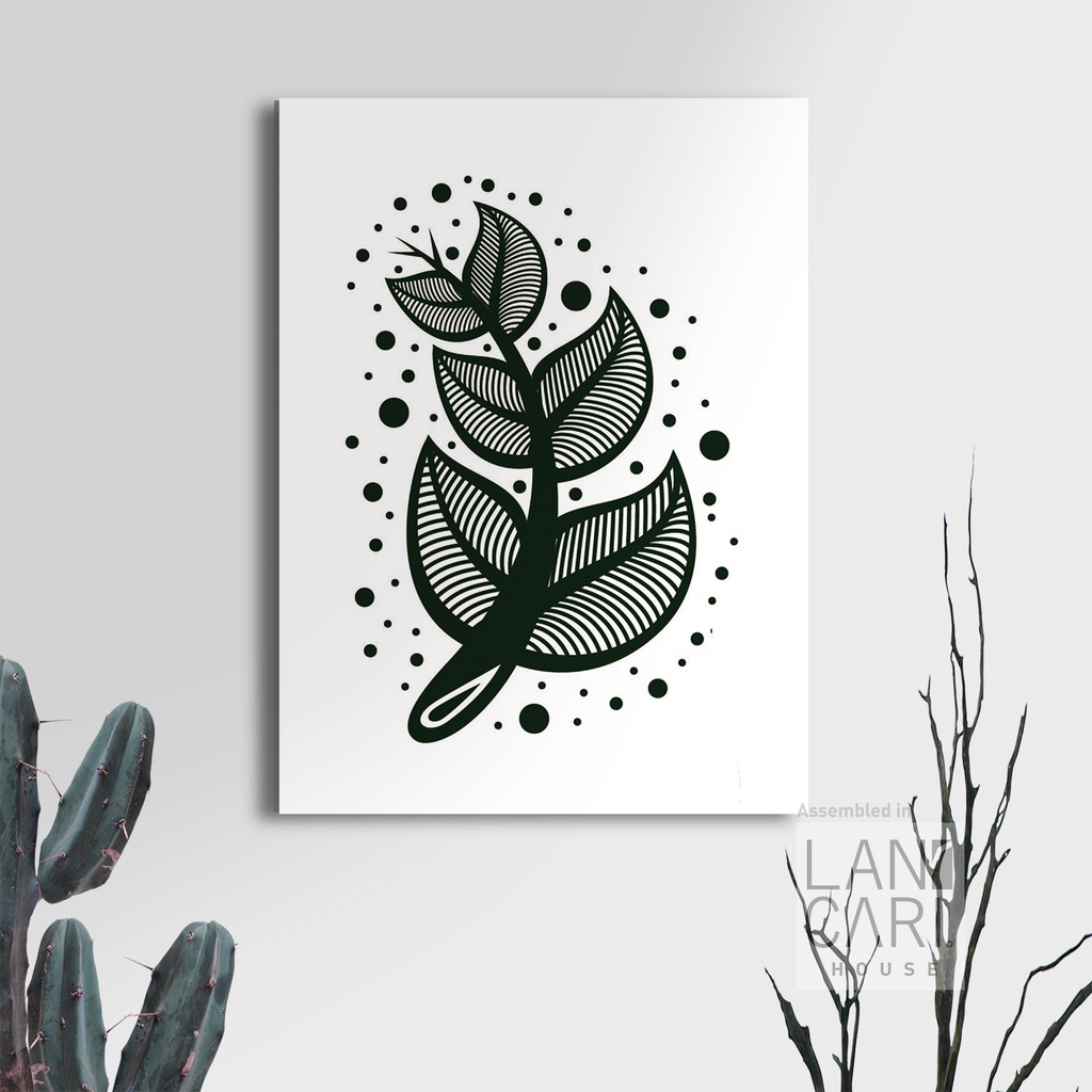 Jual Dekorasi Tree Leaf Daun Bunga Flowers Frameless Hiasan Dinding ...