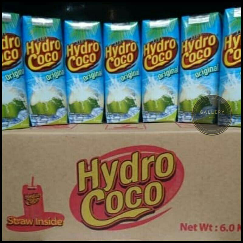 Jual hydro coco 250ml dus hydrococo isi 24 air kelapa murni hydro coco ...