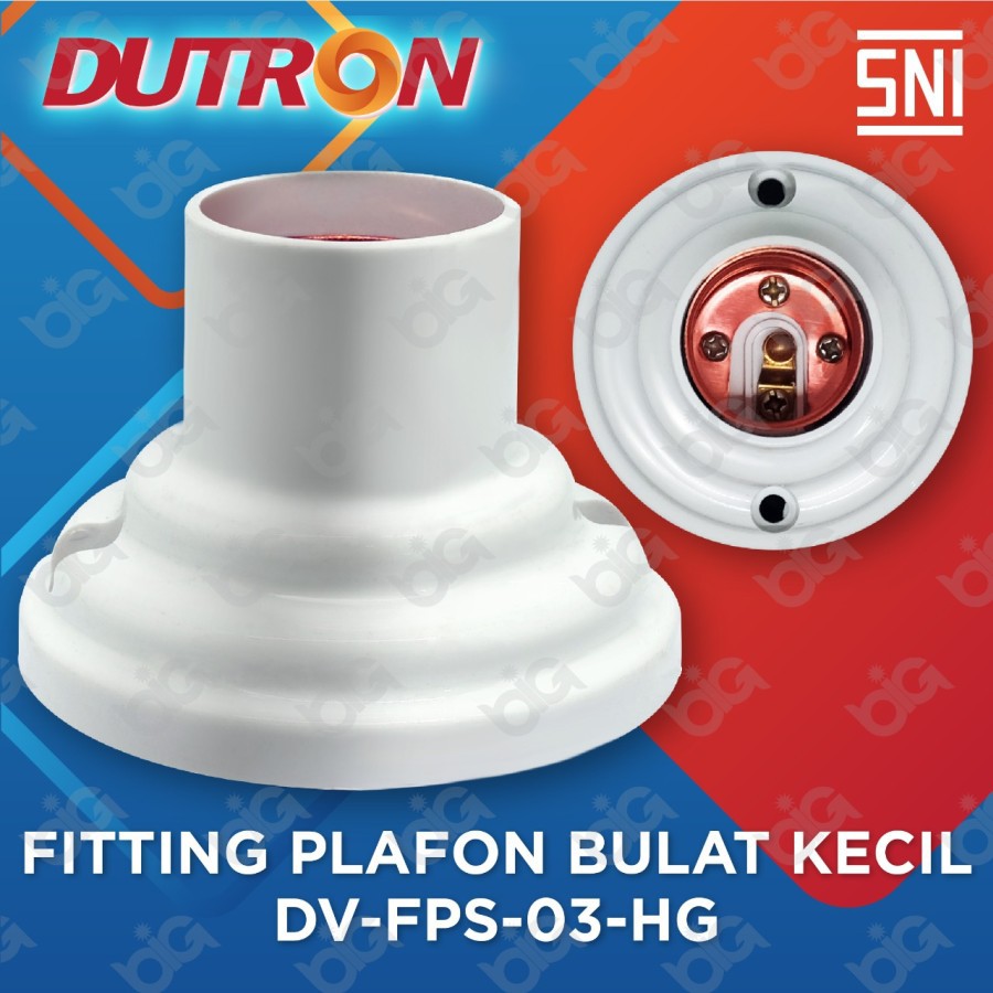 Jual DUTRON Fitting Plafon Bulat | Shopee Indonesia