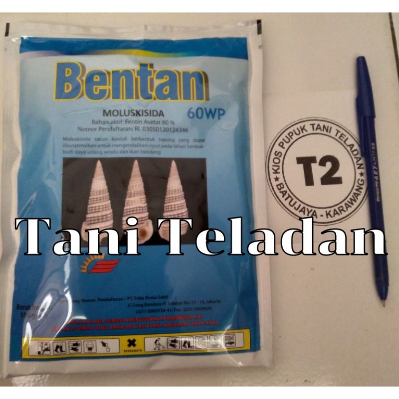 Jual BENTAN - Bentan - 60WP - 100gr - 60 wp - 100 gram - Moluskisida ...