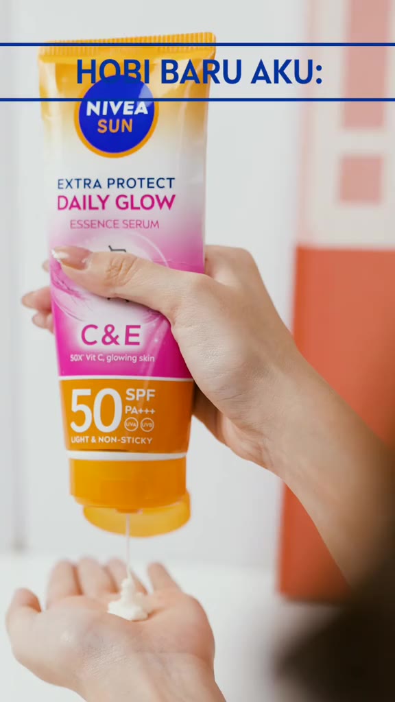 Jual NIVEA SUN Sunscreen Body Serum Daily Glow Essence Serum SPF50+ PA ...