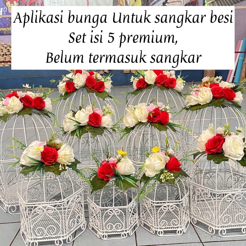 Jual Aplikasi bunga rangkai tidak termasuk sangkar besi | Shopee Indonesia