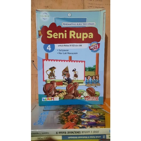 Jual pendamping buku teks utama seni rupa untuk SD MI KELAS 4 kurikulum merdeka AKM | Shopee ...