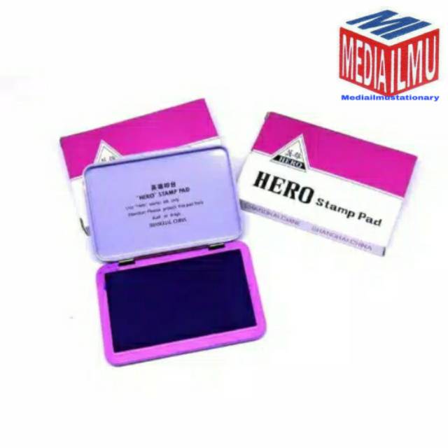 Jual Bak Stempel Violet Hero Bantalan Stempel Besar | Shopee Indonesia