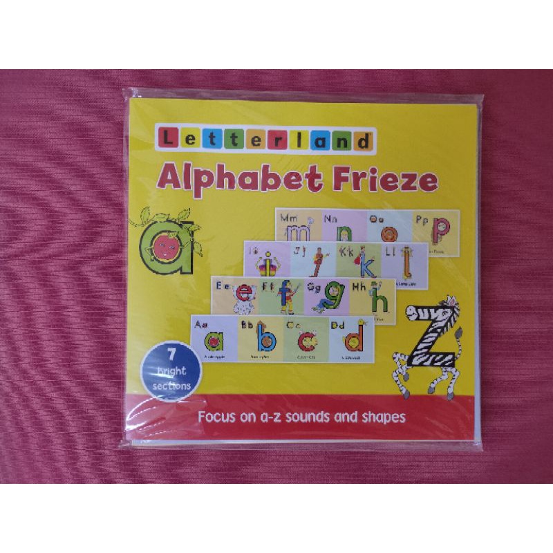 Jual Letterland. Alphabet Frieze | Shopee Indonesia