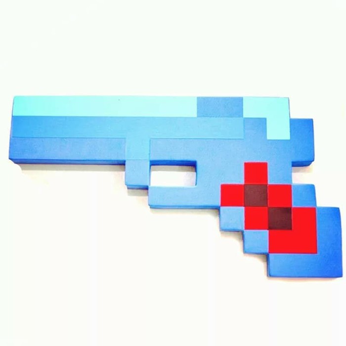 Jual R&M Toys Hand Gun Minecraft / Kado Mainan Anak Minecraft | Shopee ...