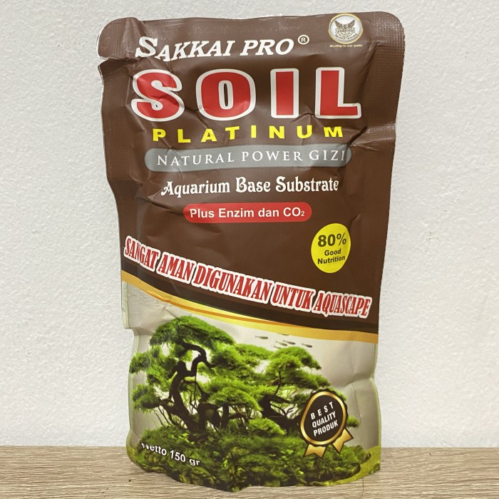Jual SAKKAI PRO SOIL PLATINUM 150GR SUBSTRATE PUPUK DASAR TANAMAN ...