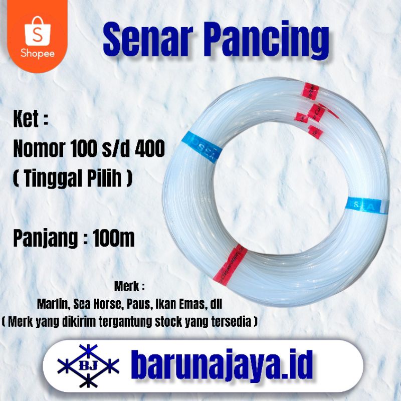 Jual 10Roll Senar Pancing - Senar Layangan No. 100 s/d 400 | Shopee ...