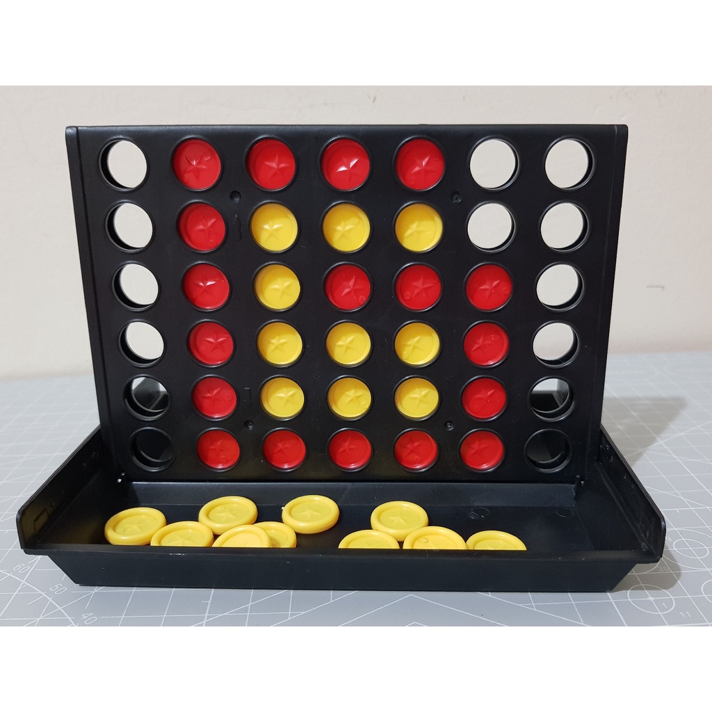 Jual Papan Permainan Bingo Empat Kancing - Four Connect Board Game (4 ...