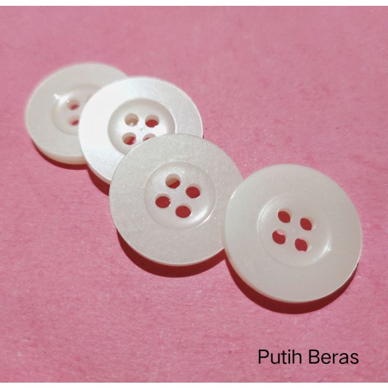 Jual (12 Biji) KANCING BAJU PLASTIK WARNA UKURAN 21 MM | Shopee Indonesia
