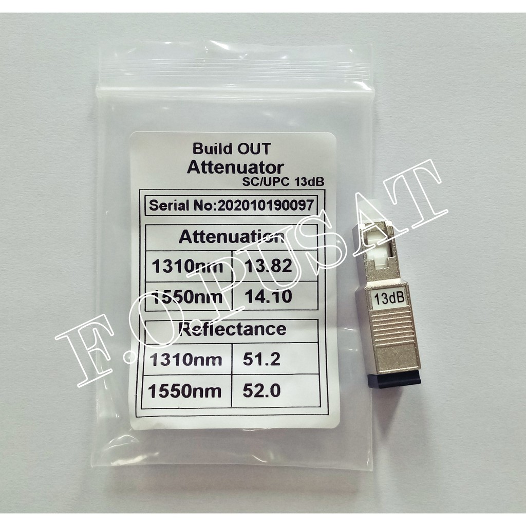 Jual Attenuator SC 3dB FO/FIBER OPTIK - 1dB 2dB 3dB 5dB 6 dB 7dB 10dB 12dB 13dB 15dB FO | Shopee ...