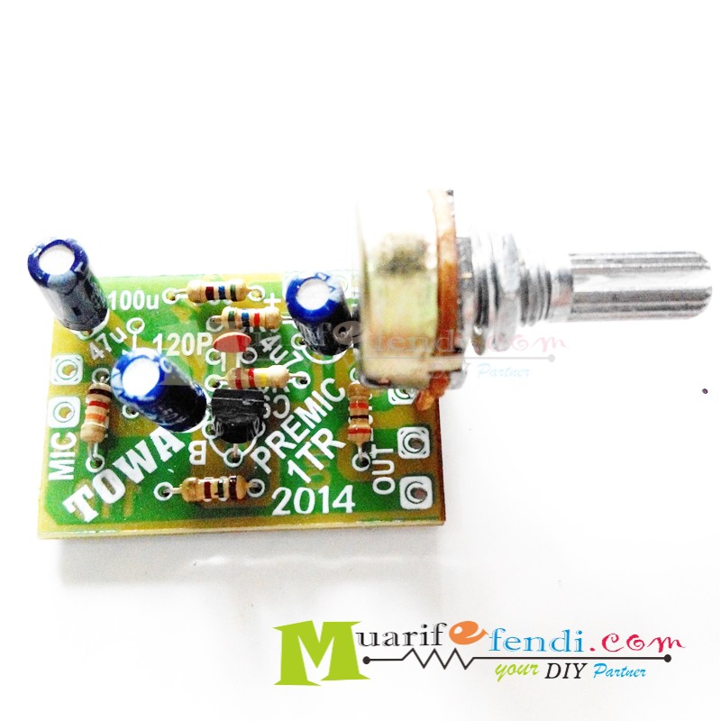 Jual KIT PreAmp MIC 1 Transistor Towa Toa microphone | Shopee Indonesia