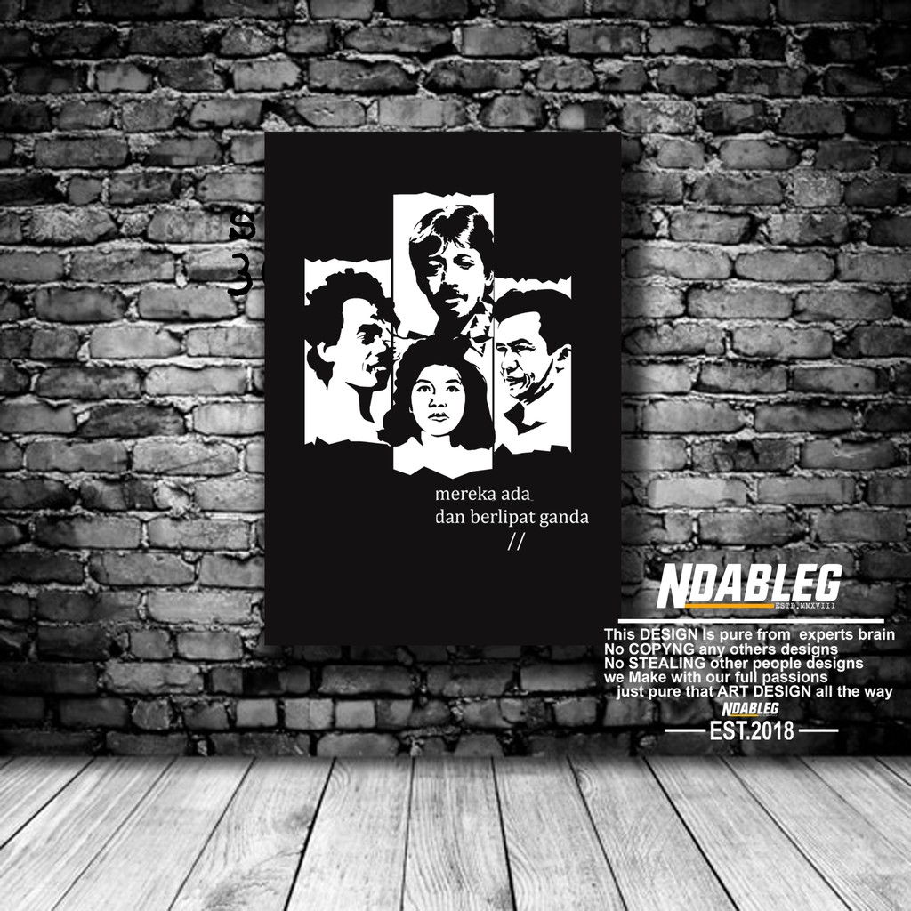 Jual POSTER AKTIVIS POSTER KAYU AKTIVIS | Shopee Indonesia